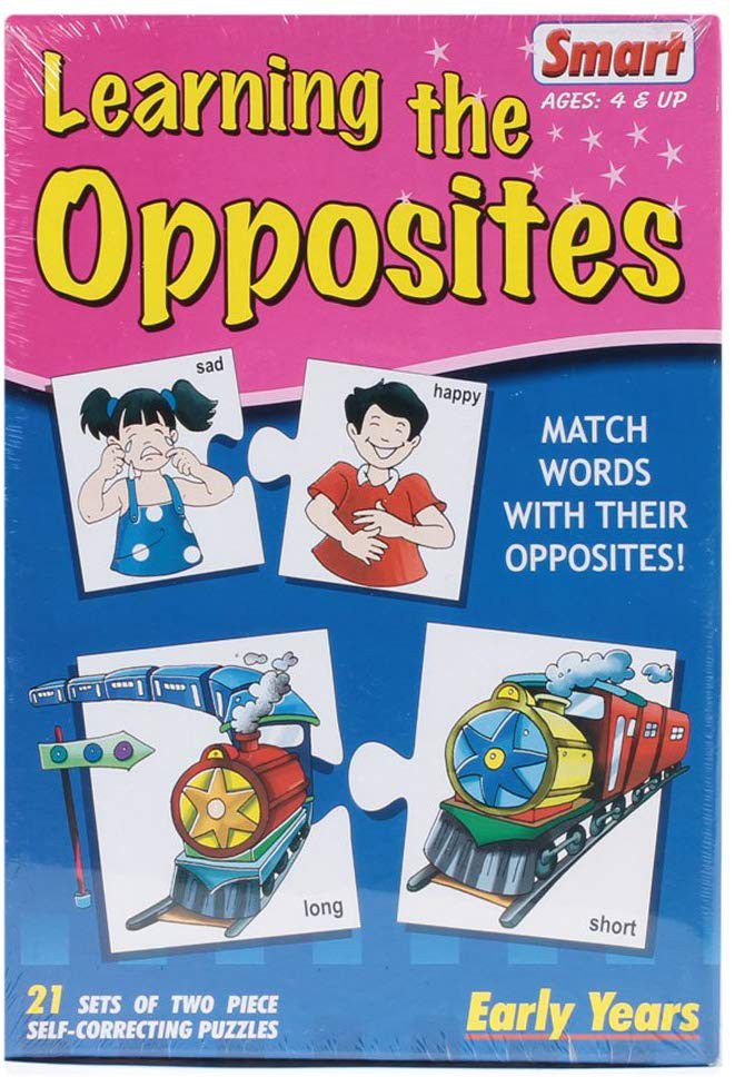 Learning the Opposites (Match 21 Sets of 2pc Self-Correcting Puzzles)