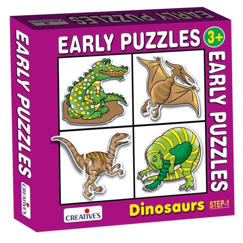 Creatives Dinosaurs Early Puzzles