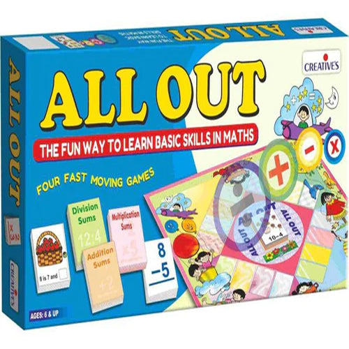 Creatives Fun Way To Learn Basic Skills In Maths All Out Game