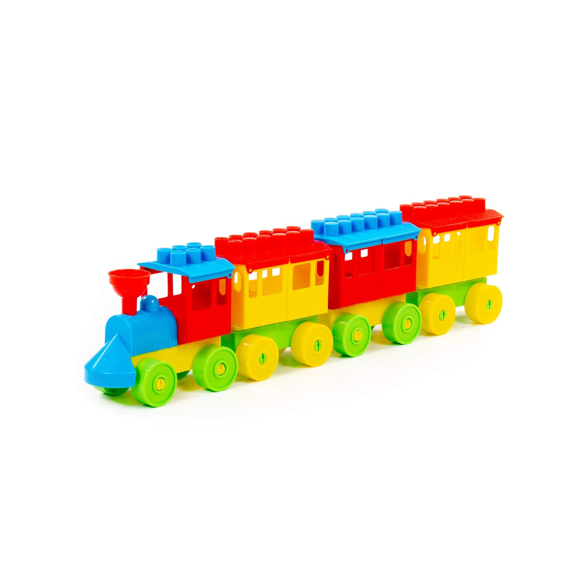 Polesie Train with Three Trailers