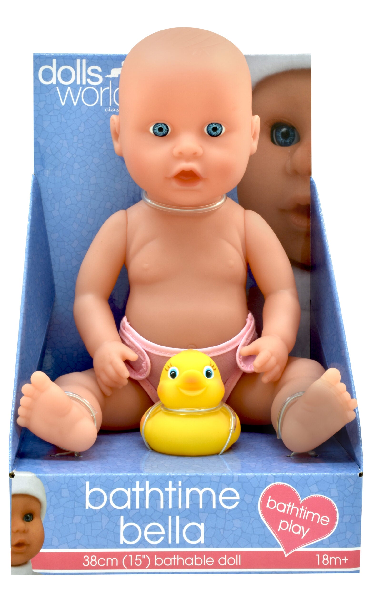 Dollsworld Bathtime Bella Bathable Doll 38cm (15")