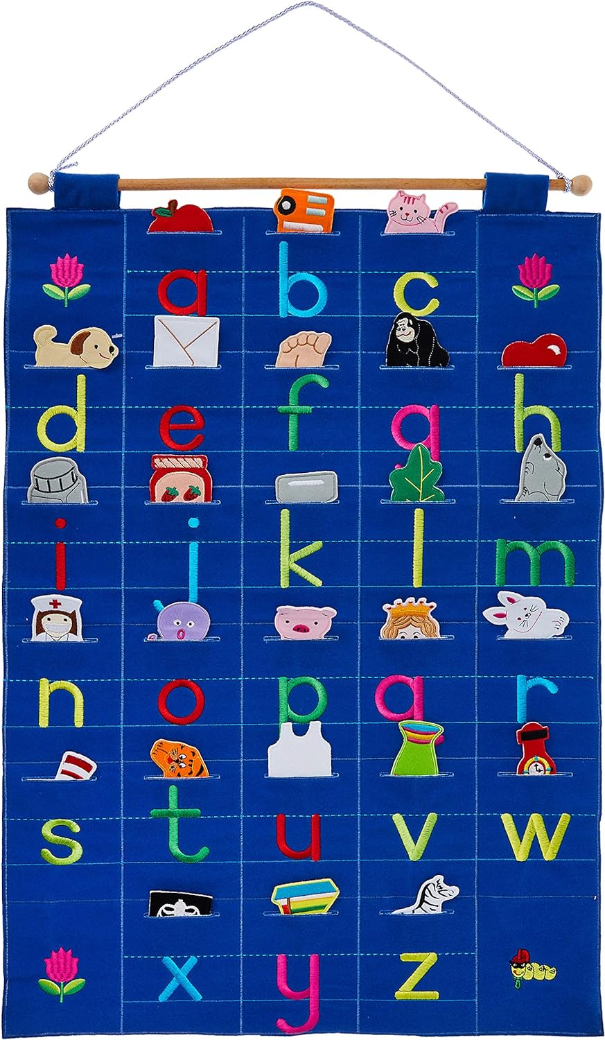 Alphabet Wall Hanging Chart Lowercase 50X70cm
