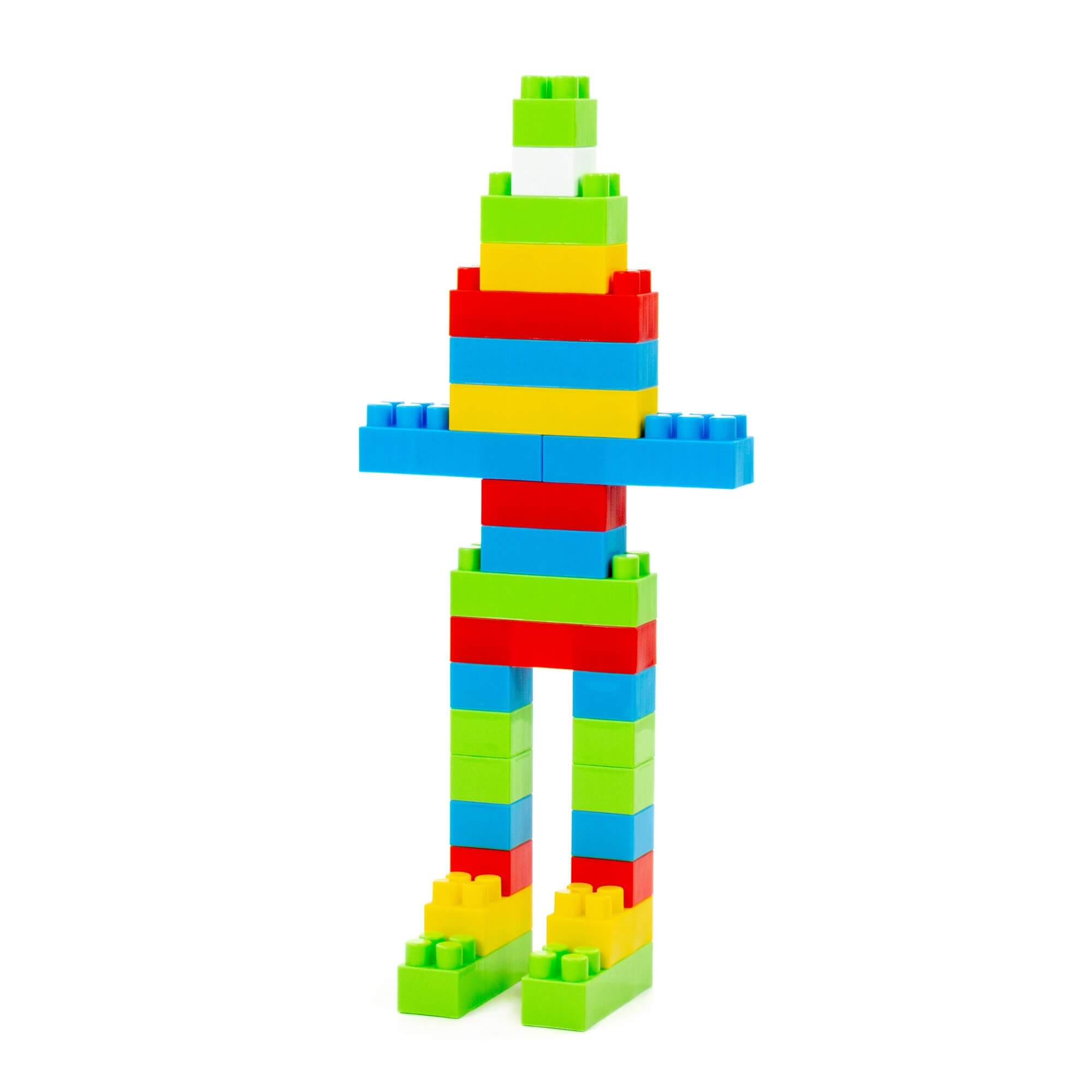 Polesie Building Blocks Set 45 Piece in Bucket