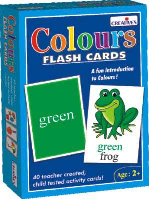 Creatives Toys Flash Cards Colours