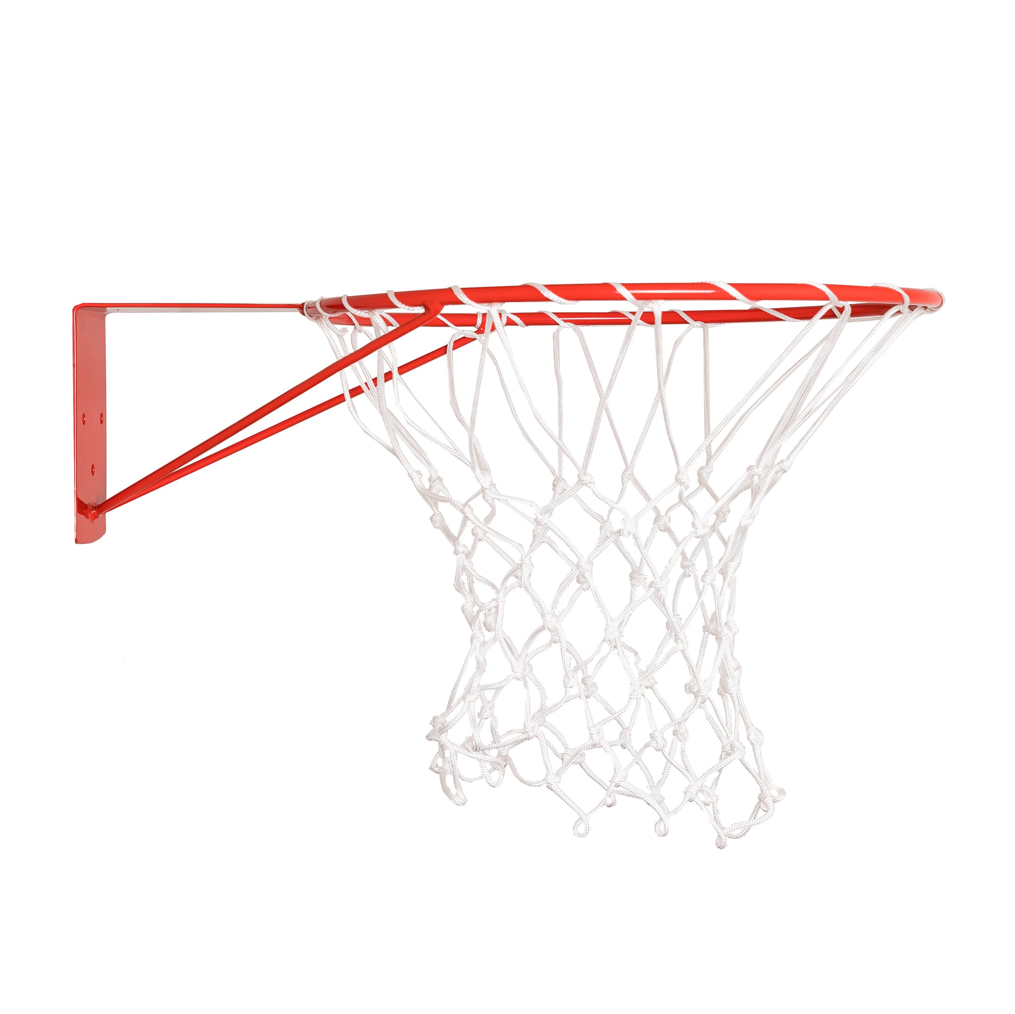 VINEX Netball Ring 10mm Solid Steel Ring with Back-Plate - 23cm Diamet