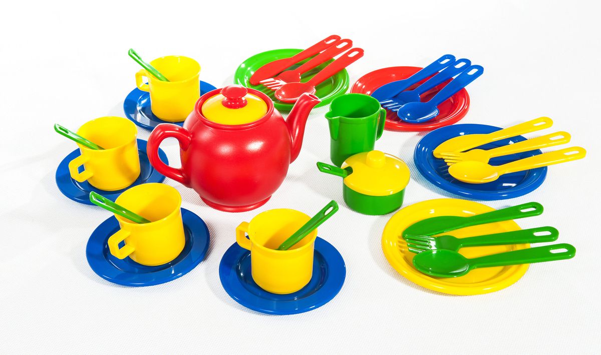 Tea & Dinner Play Set 34 Piece