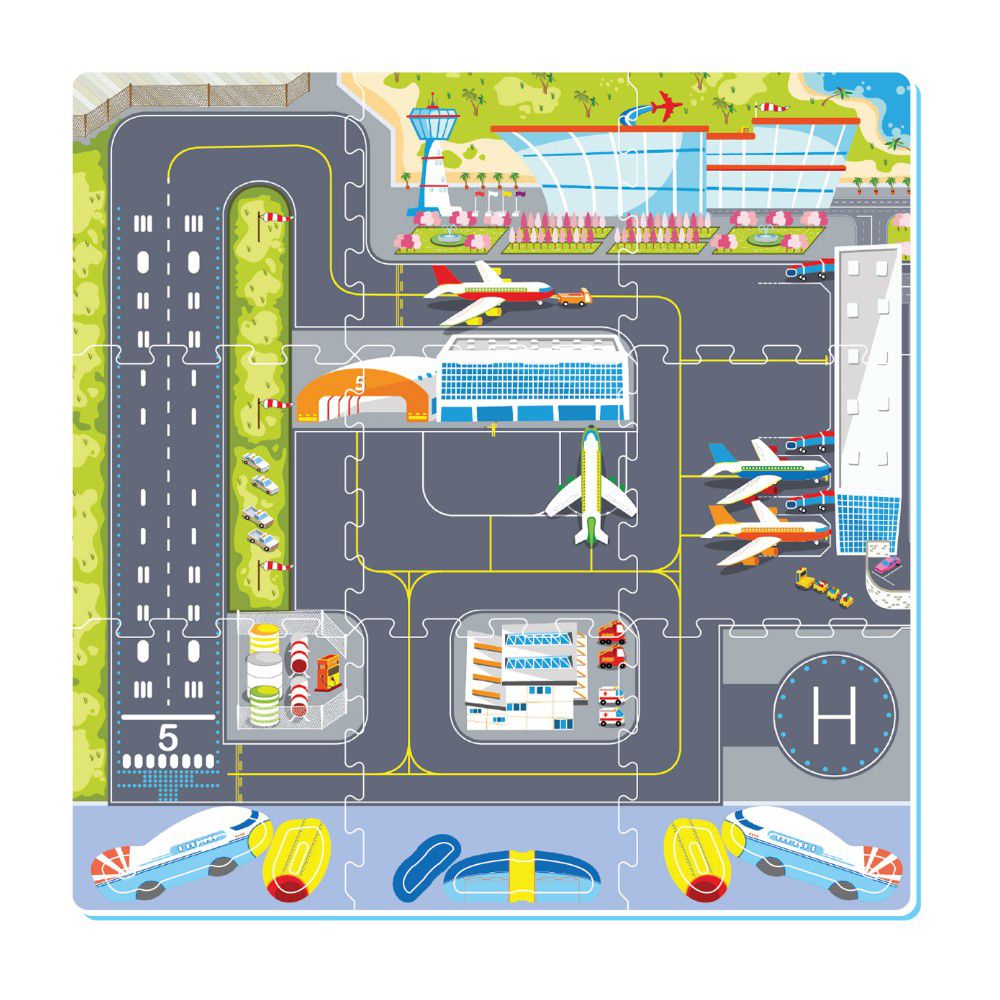 Airport Mat 9pcs Interlocking