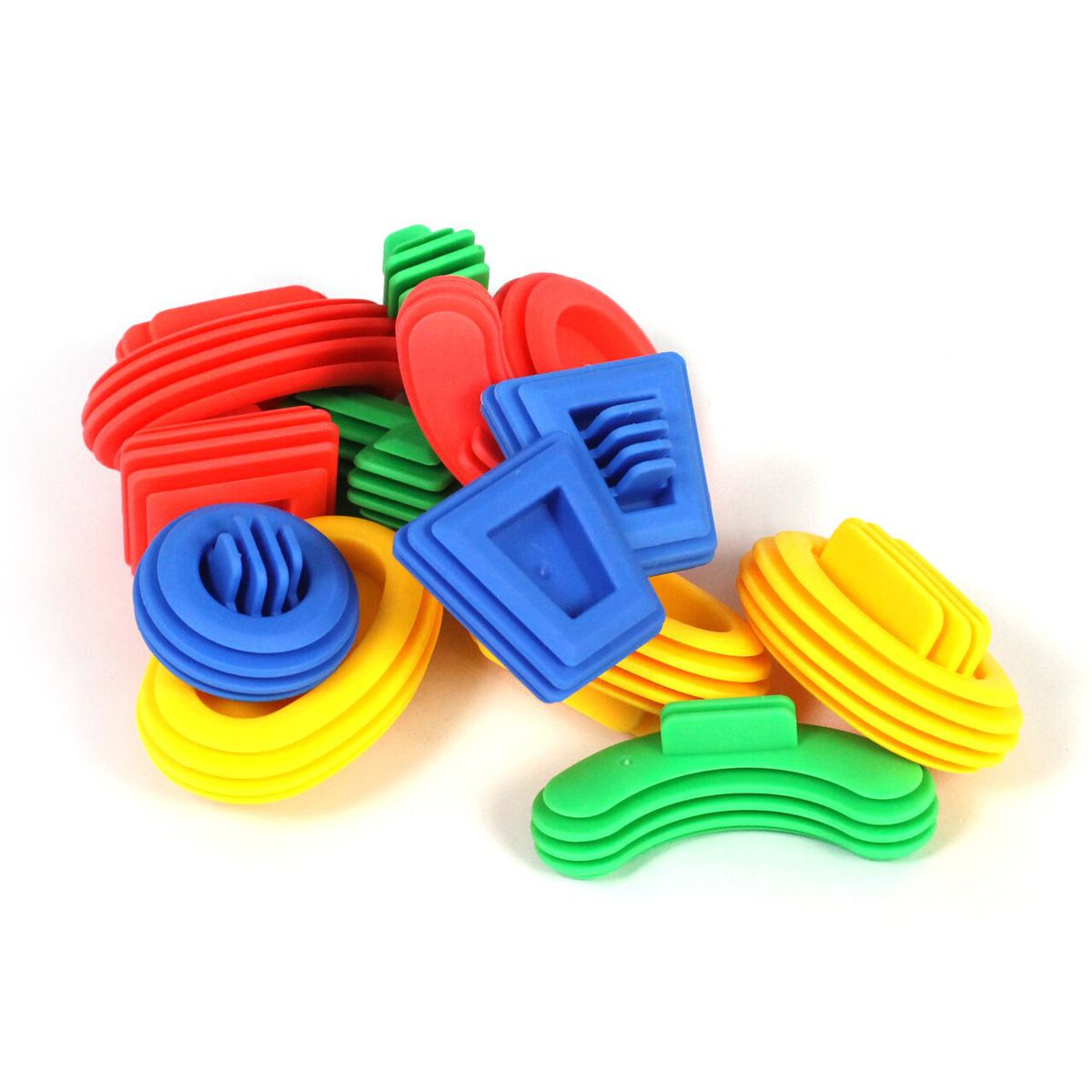 Soft Connectors Construction (168 Piece & 10 Double-Sided Activity Car